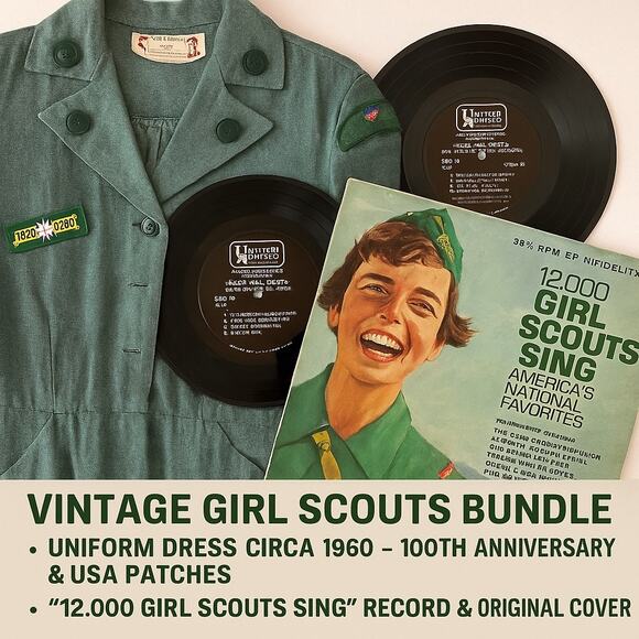 Girl Scouts | Media | Vintage Girl Scouts Usa Bundle 96s Nostalgia ...